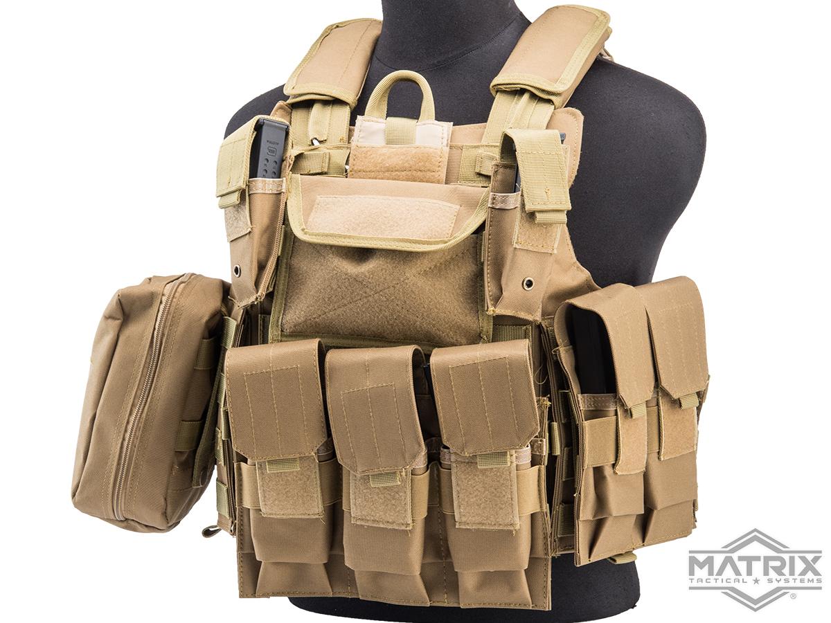 Matrix USMC Style C.I.R.A.S. Type Force Recon Tactical Vest (Color: Co ...
