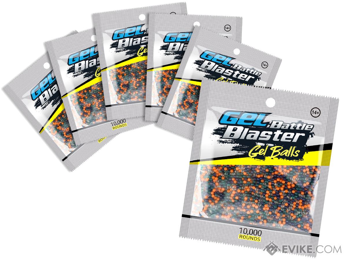 Gel Batter Blaster Water Gel Bullets for Gel Ball Blasters (Color: Mix ...