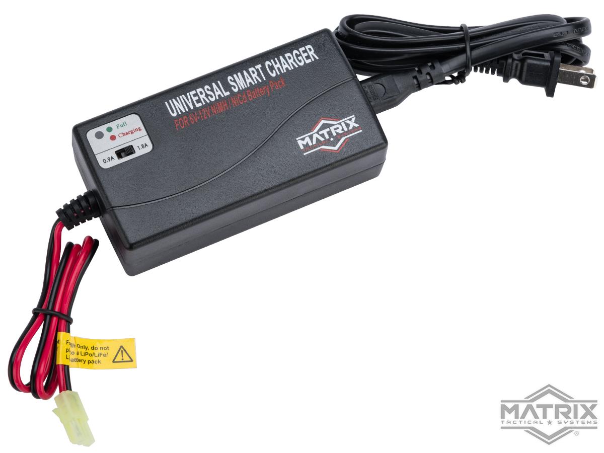 Matrix Universal Smart Charger for 6V-12V NiMh & NiCd Battery Packs w ...