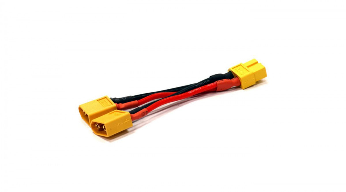 XT60 Parallel 2-Battery Conn Adapter Wire Harness – SOAR Hobby & More